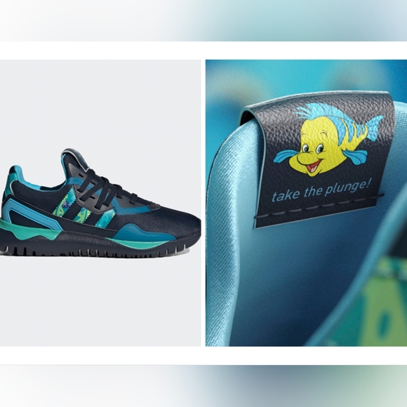 adidas | Shoes | Adidas Disney Little Mermaid Shoes | Poshmark